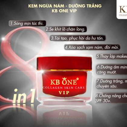 Kem face KB ONE vip đỏ 15g - Sỉ Mỹ Phẩm Online
