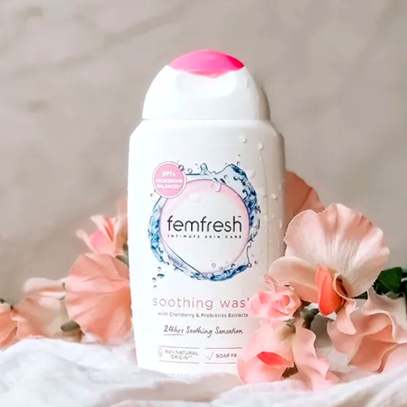 Dung Dịch Vệ Sinh Phụ Nữ Femfresh Soothing Wash Màu Hồng - Dành Cho Da ...