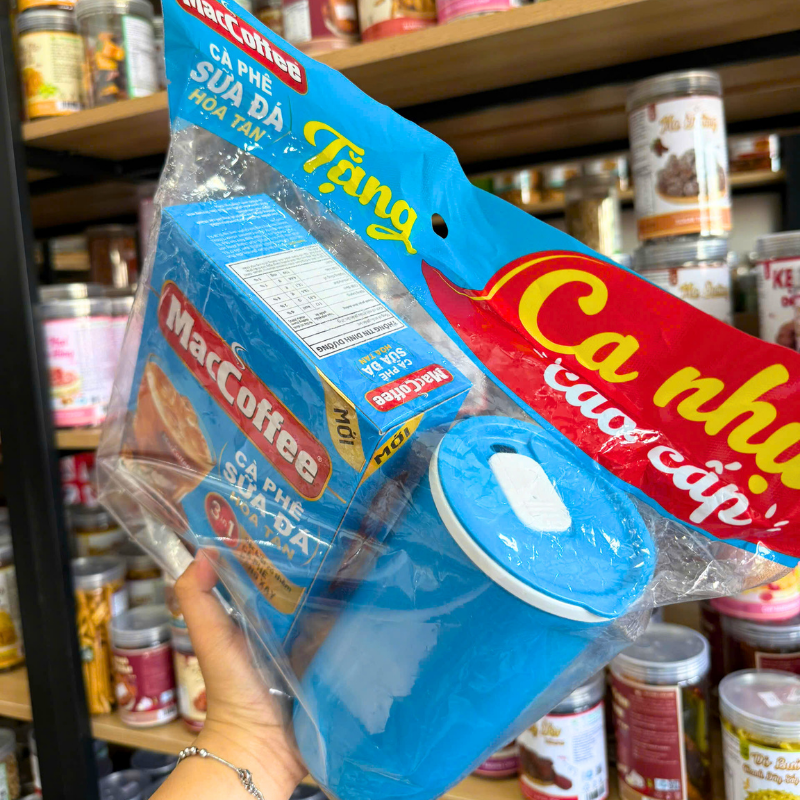 Bảng giá sỉ cà Phê Sữa Đá Hòa Tan Maccoffee 3 In 1 Hộp 10 Gói Thơm Ngon ...